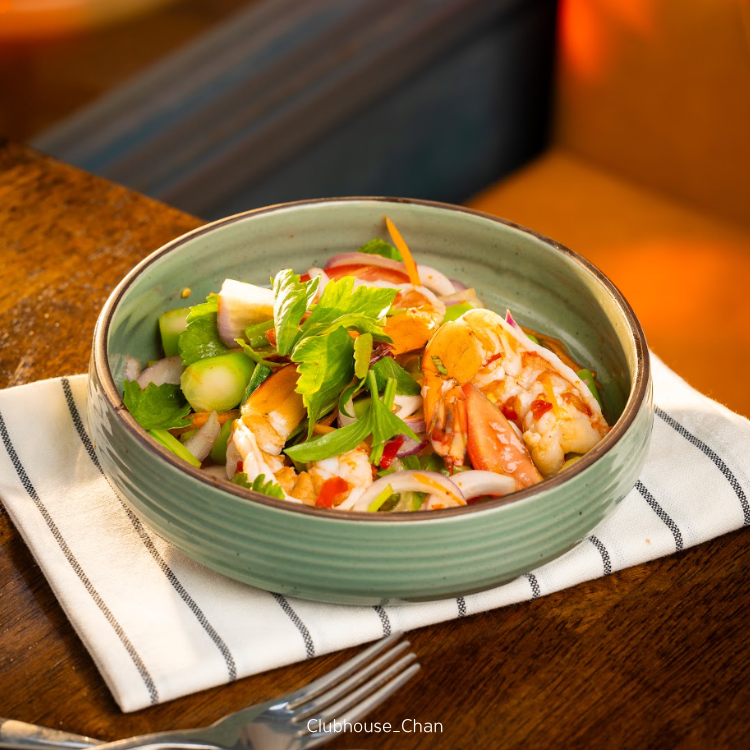 Mixed Seafood Salad - Clubhouse Chan